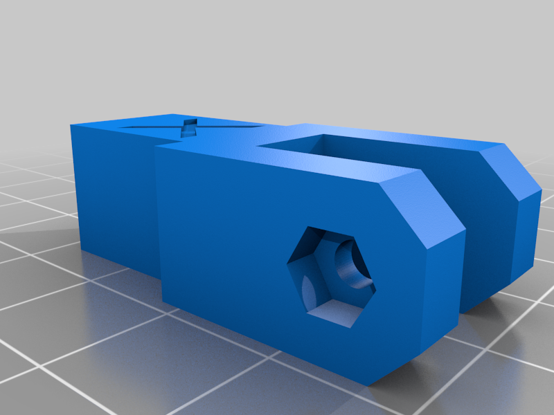 Anet A8 and A8 Plus X axis carriers by faultedlogic | Download free STL ...