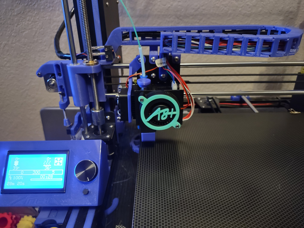 Anet 5015 Fan Grill for A8 and A8+ by faultedlogic | Download free STL ...