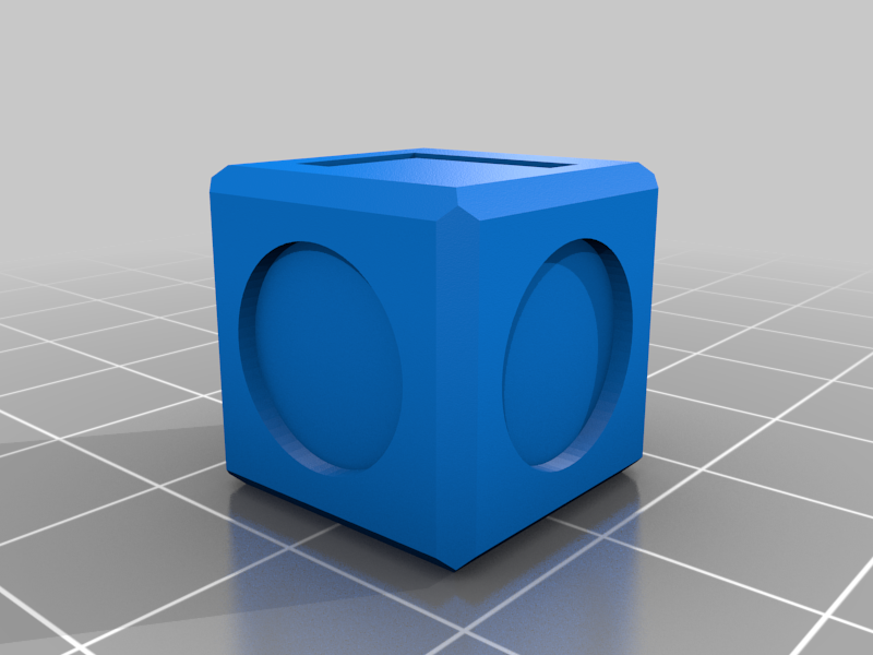 Left Center Right Dice Game by faultedlogic | Download free STL model ...