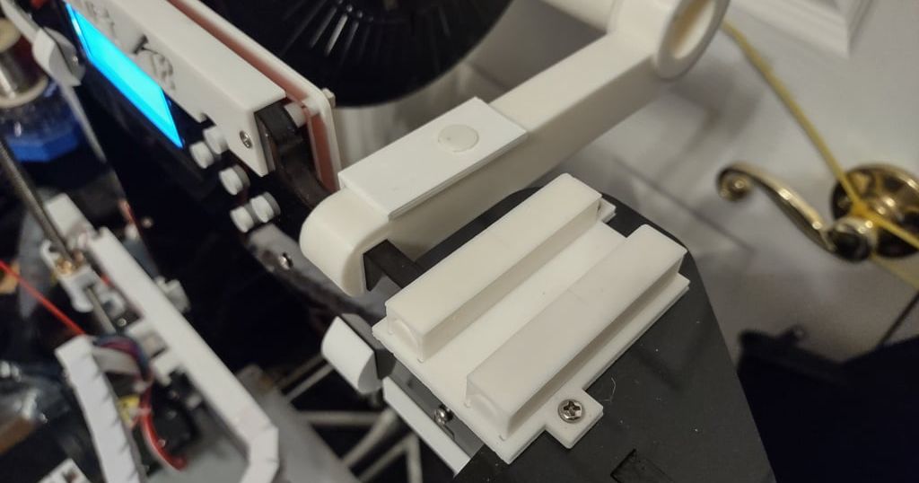 Anet A8 Z Alignment Gauges With Frame Mounted Keeper By Faultedlogic