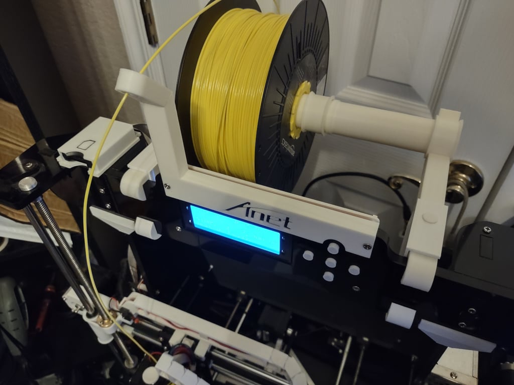 Anet A8 Imporved Filament Guide by faultedlogic | Download free STL ...