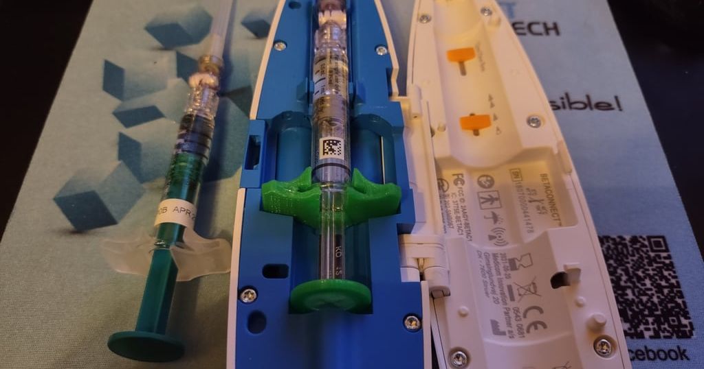 Extavia Syringe to Betaseron Injector Adapter by faultedlogic ...