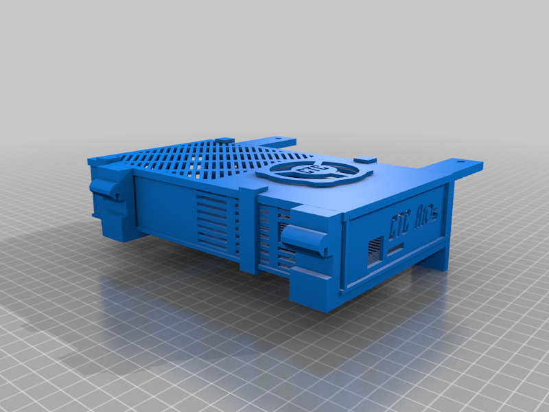 CTC A10S Electronics Enclosure by faultedlogic | Download free STL model | Printables.com