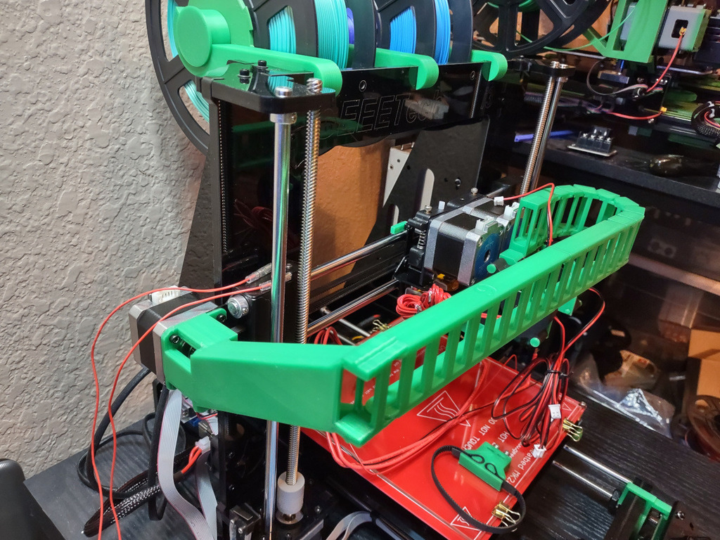 Geeetech I3 Pro C X Drag Chain by faultedlogic | Download free STL ...