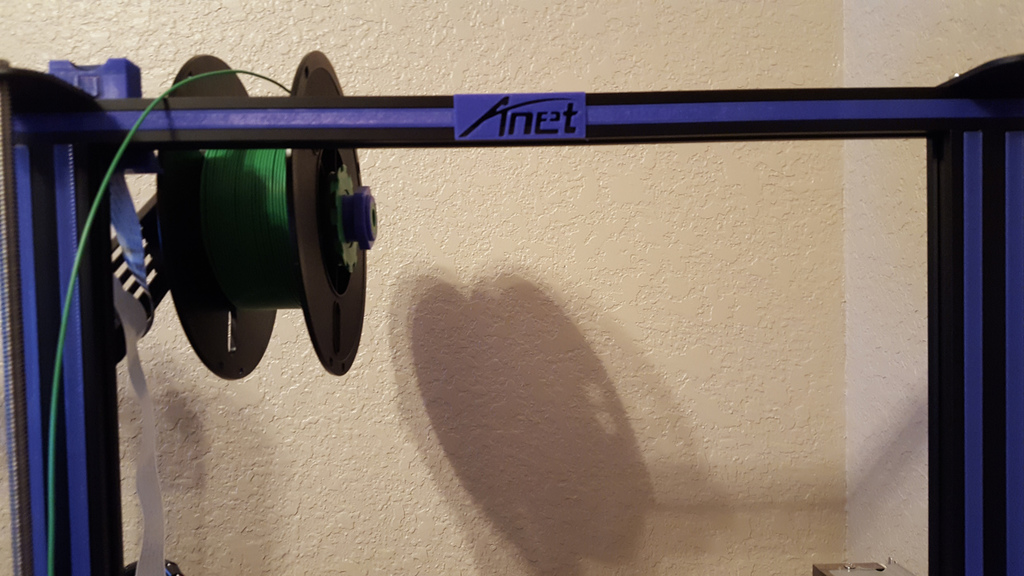 Anet V-Slot attachable logo badge by faultedlogic | Download free STL ...