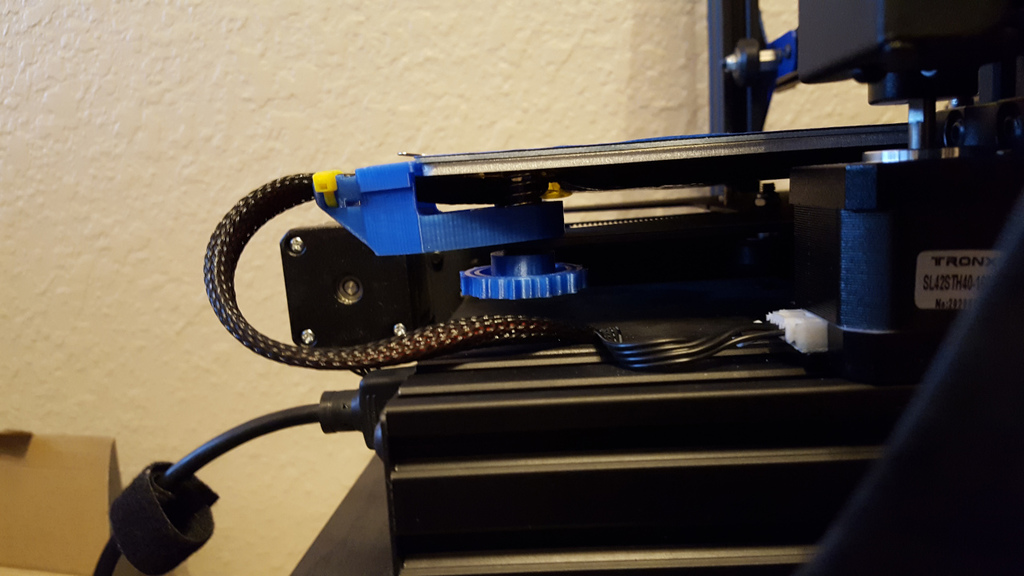 Heated Bed Strain Relief for Tronxy XY-2 Pro by faultedlogic | Download ...