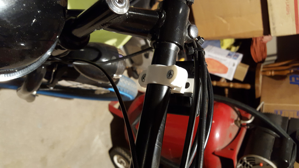 Front Bicycle Reflector Handlebar Mount by faultedlogic | Download free ...