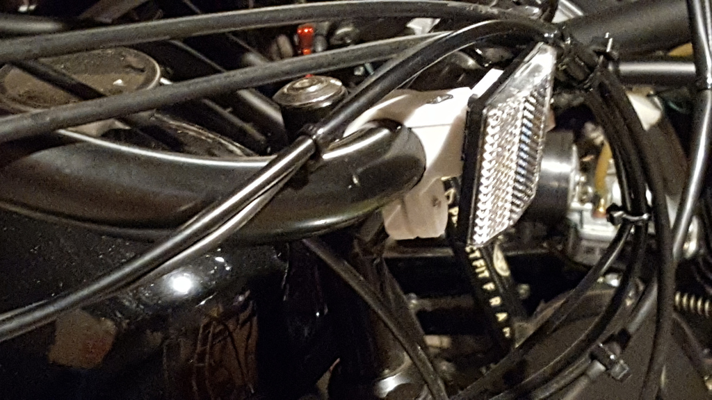 Front Bicycle Reflector Handlebar Mount by faultedlogic | Download free ...