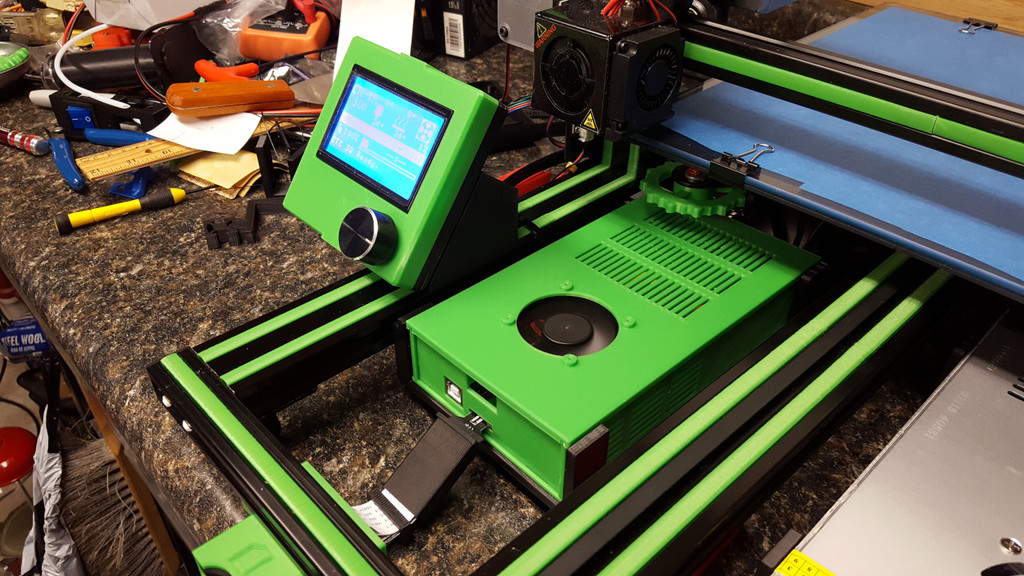 CTC A10S Display Housing by faultedlogic | Download free STL model ...