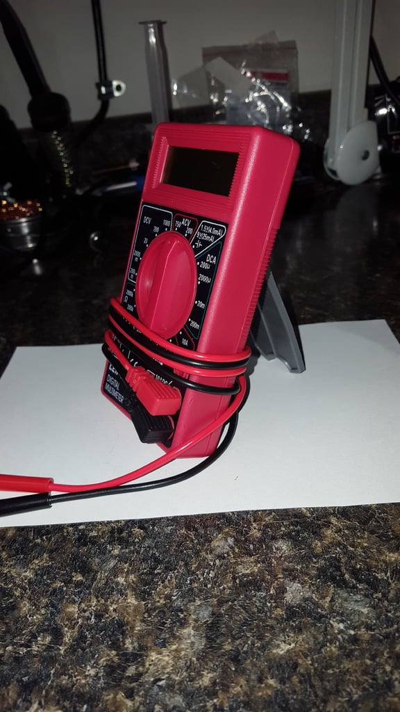Ultimate HF Cen-Tech Multimeter Stand! by faultedlogic | Download free ...