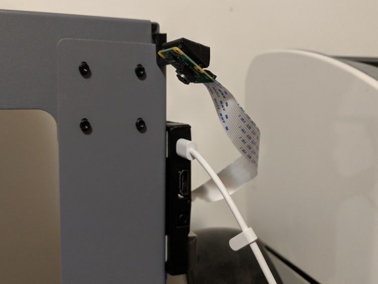 Wanhao Duplicator i3 or Cocoon Create Plus Raspberry Pi Camera v2.1 mount (OpenSCAD) by mofosyne ...