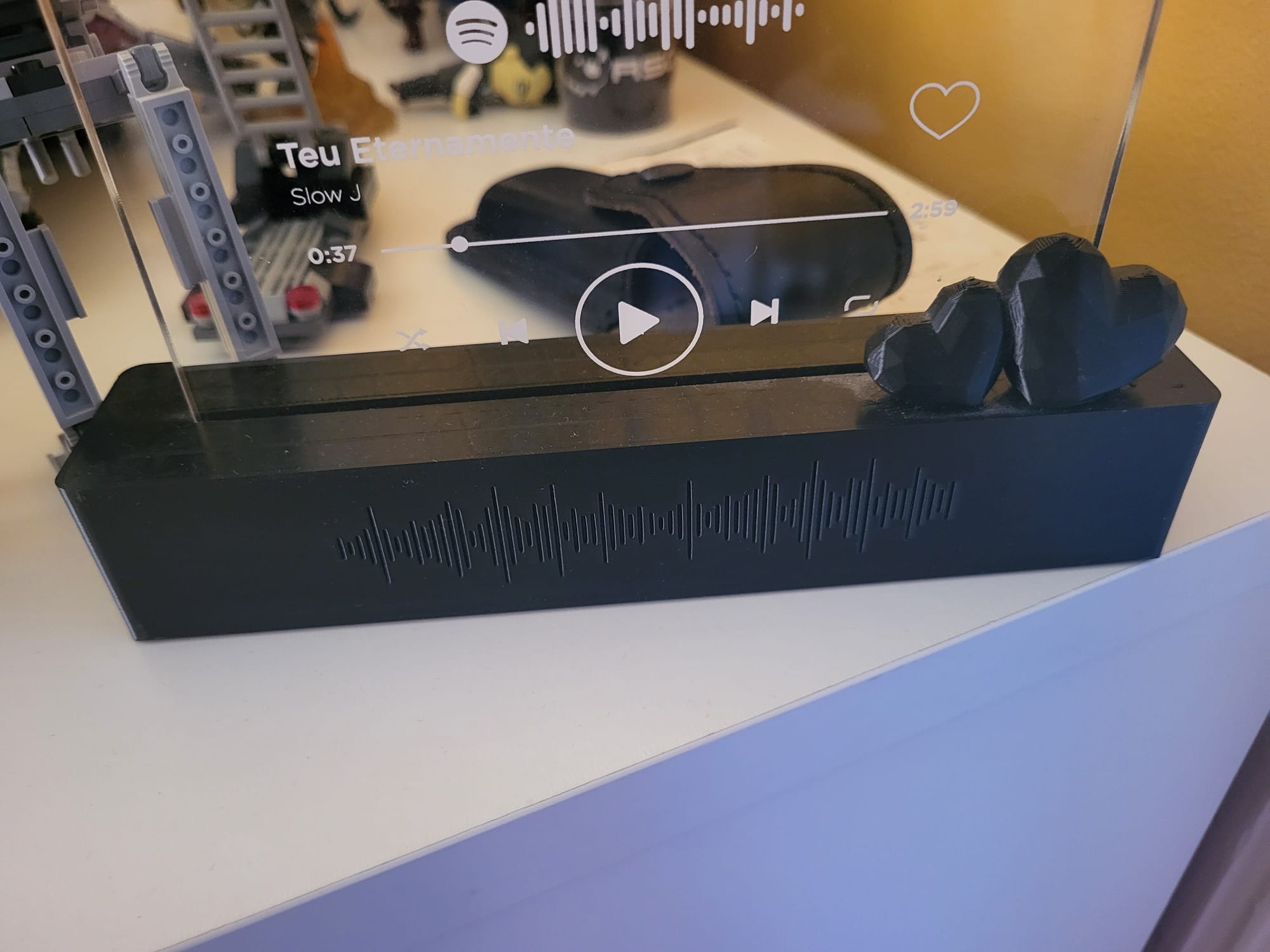 Stand for spotify plaque by Hitman4Reason | Download free STL model ...