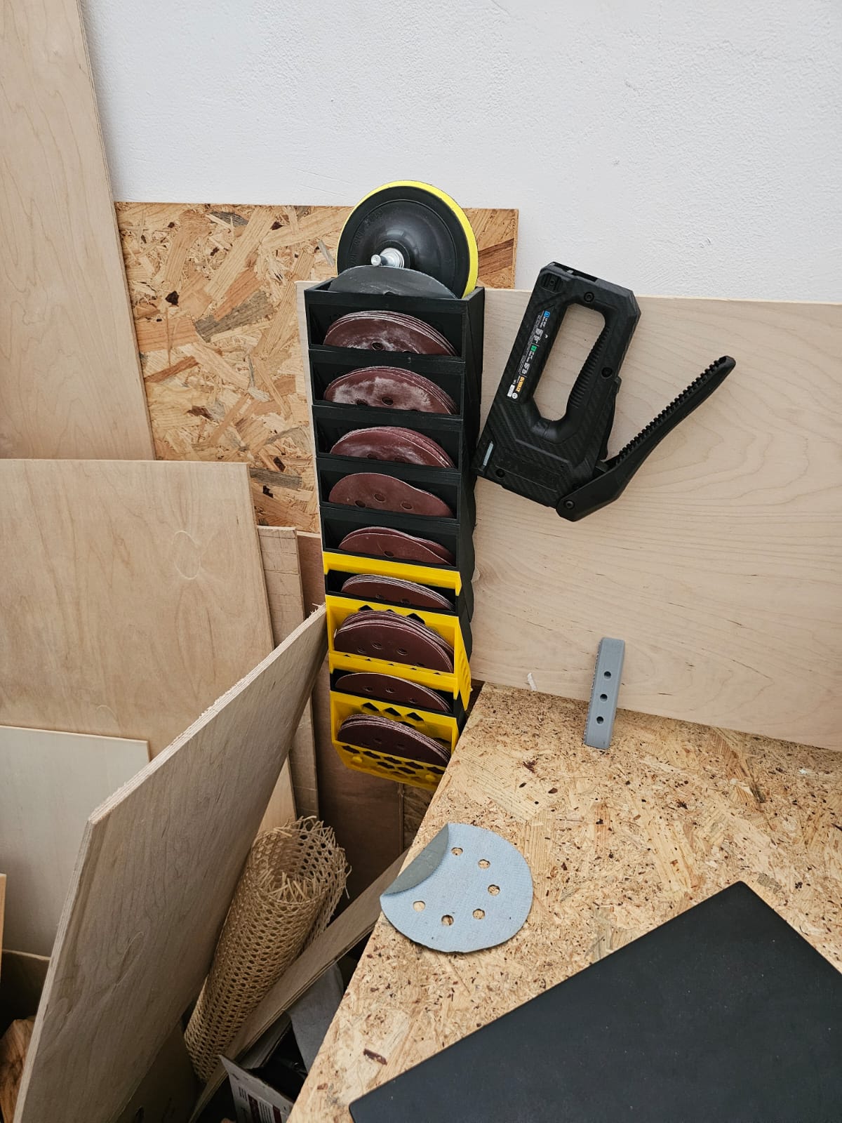 125mm sandpaper modular rack by niv | Download free STL model ...