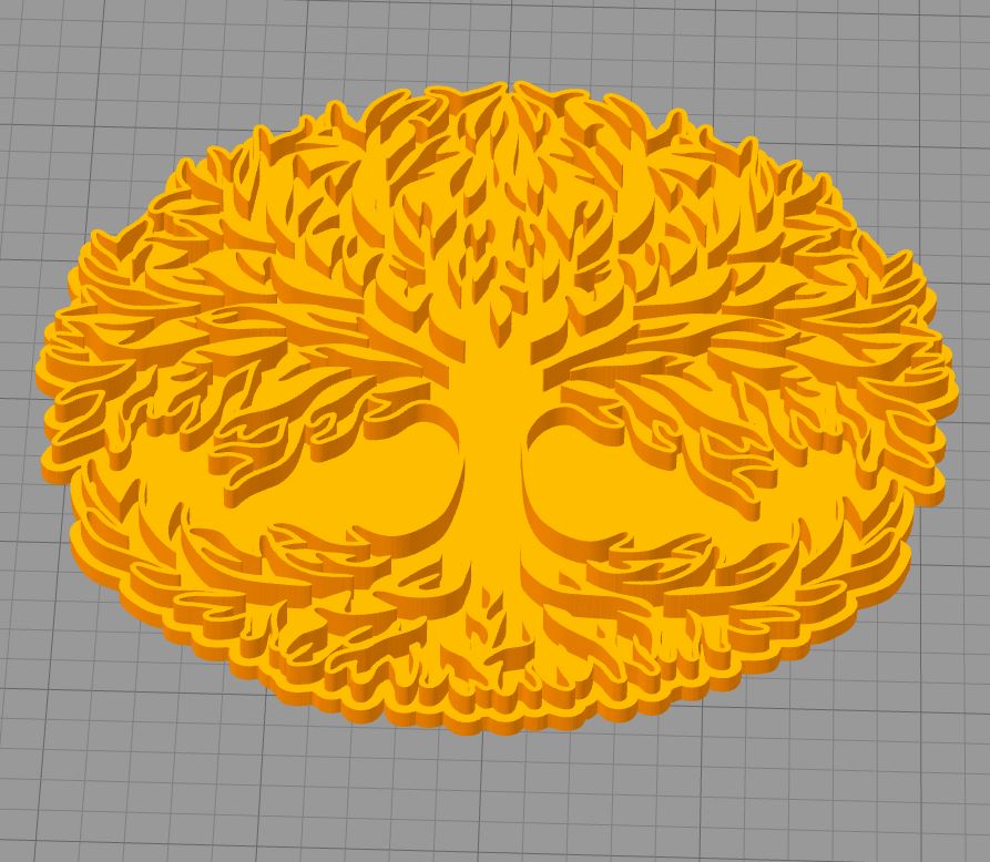 Unique Tree of Life Coaster by chris | Download free STL model ... Unique Tree of Life Coaster by chris | Download free STL model ...