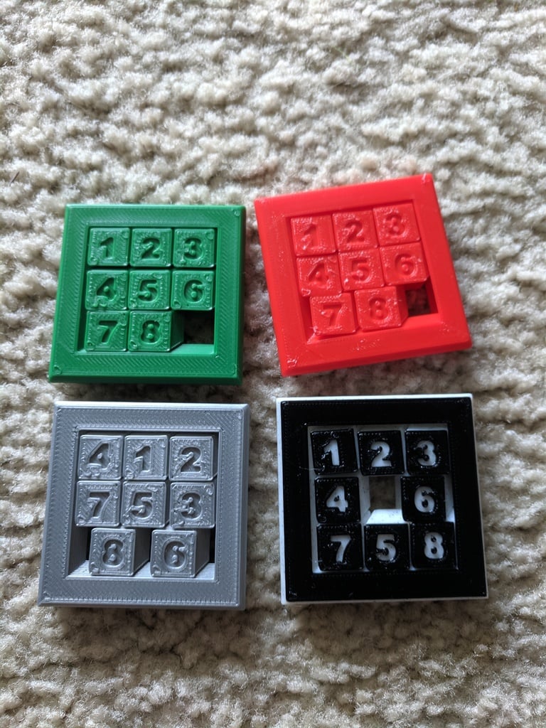 3x3 Slide Puzzle by PrometheusPrinting | Download free STL model ...