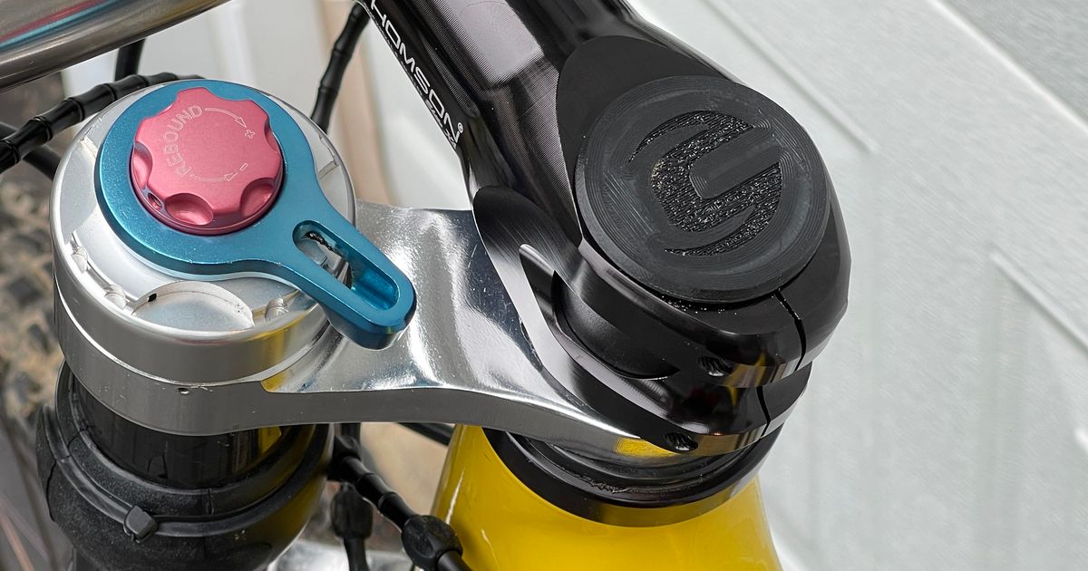 Logo and no-logo caps for Cannondale Lefty 1.5" steerer tube. by ...