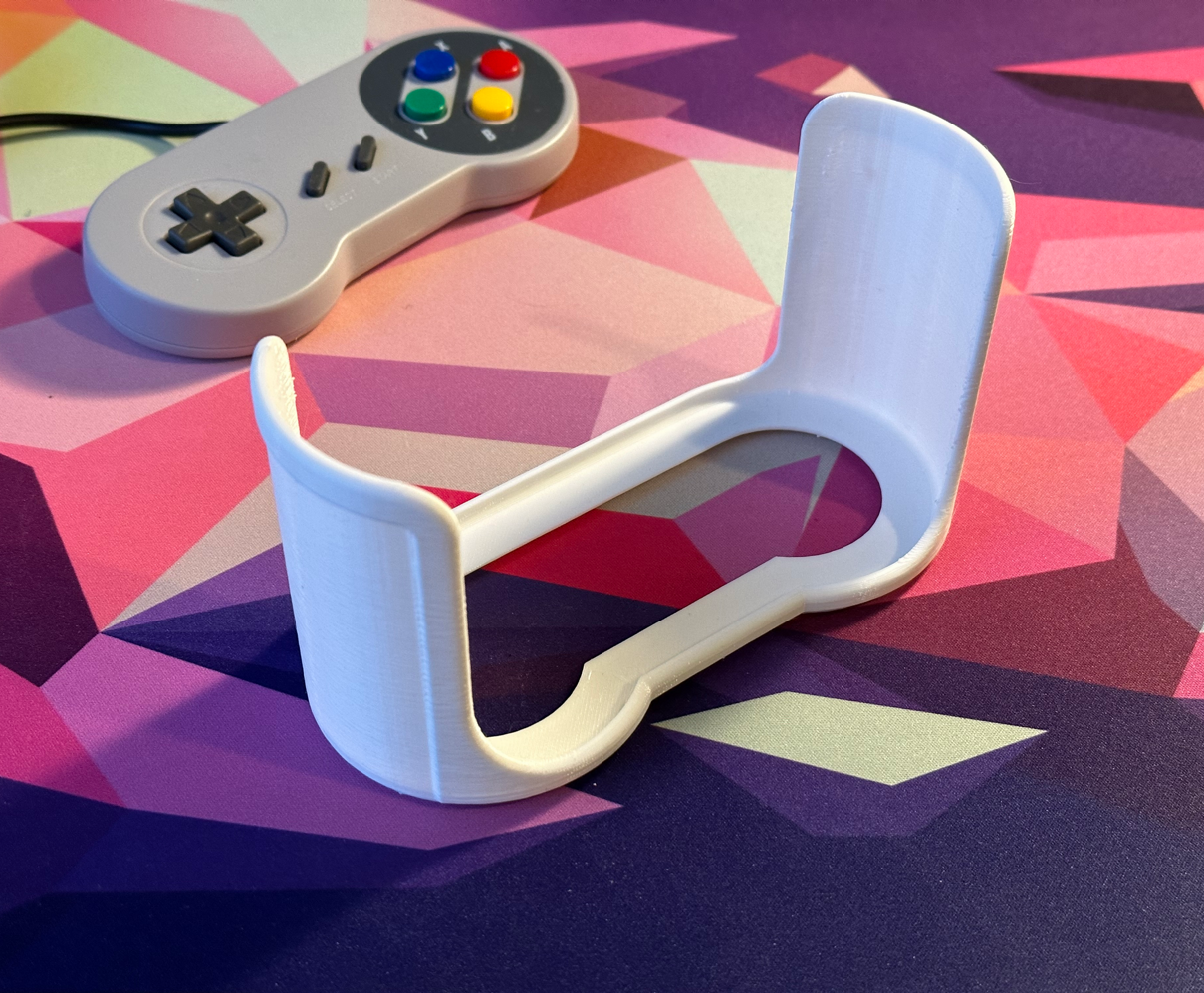 SNES controller holder by sainigma | Download free STL model ...