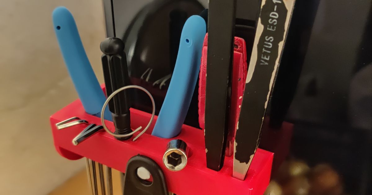 Creality k1 tool holder por Andre Santos | Descargar modelo STL ...