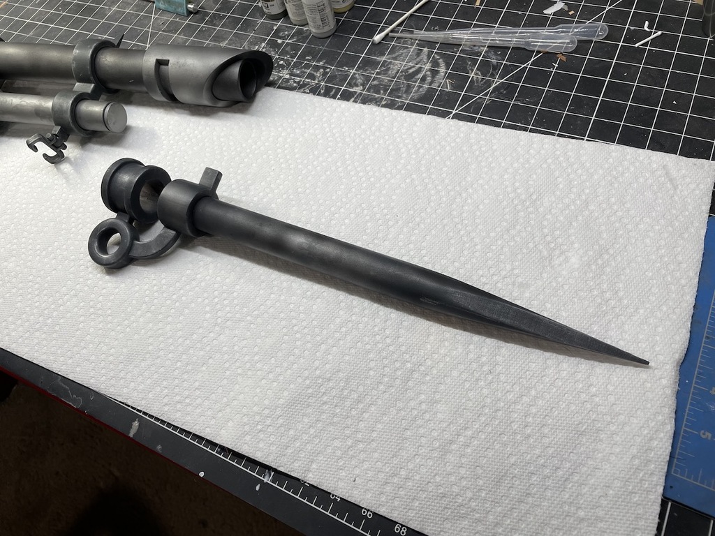 Lucius Pattern Lasgun Spike Bayonet Full Size Prop by khattoum@yahoo ...