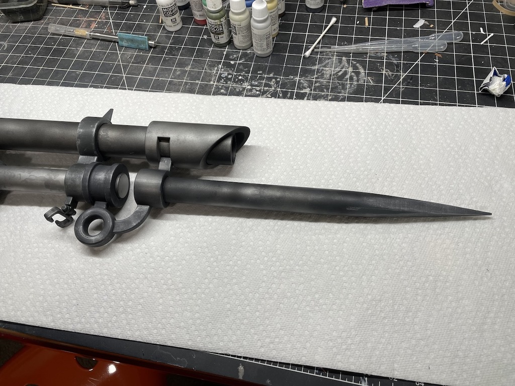 Lucius Pattern Lasgun Spike Bayonet Full Size Prop by khattoum@yahoo ...