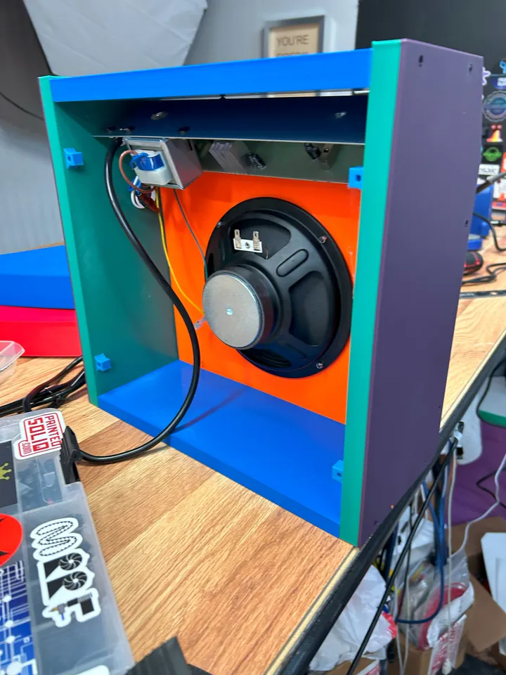 3D Printed Guitar AMP by Chris Riley | Download free STL model ...