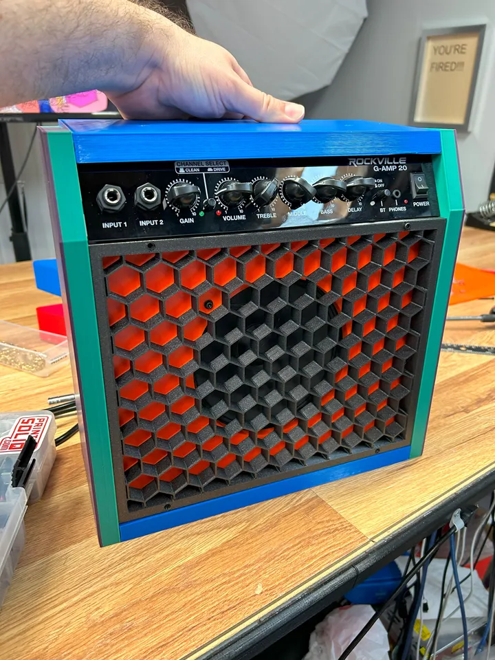 3D Printed Guitar AMP by Chris Riley | Download free STL model ...