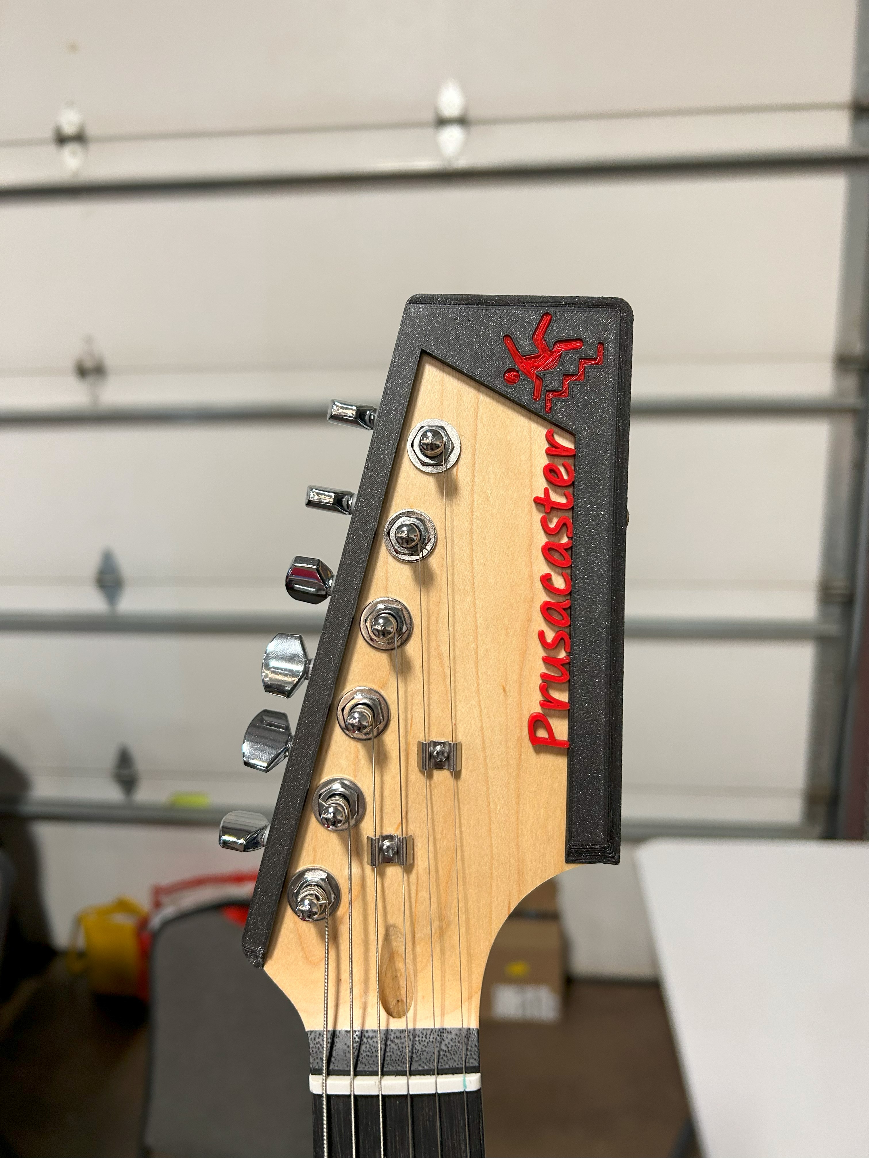 Prusacaster custom Chris's Basement Head Stock Cover by Chris Riley ...