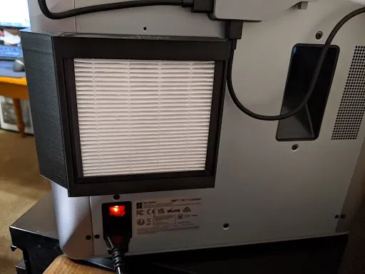 Bambu X1C HEPA Filter + Active Carbon Pellets Section by ScooterMAC ...