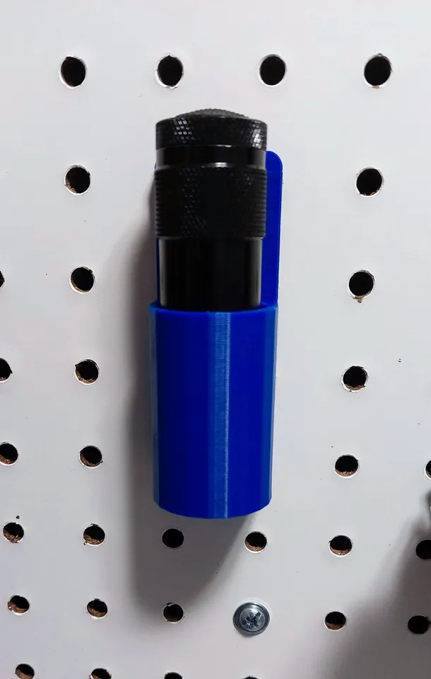 Harbor Freight Flashlight Pegboard Holder by Blackcrow | Download free ...