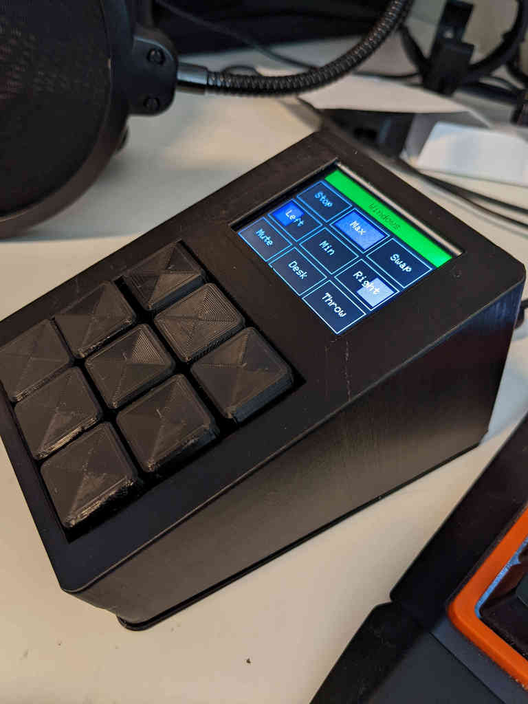 Custom Mechanical Keypad with Display (Remix) by Drew Singer | Download ...
