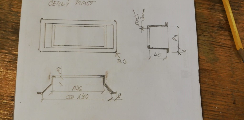 Car rear camera display frame by Tomaskutta | Download free STL model ...