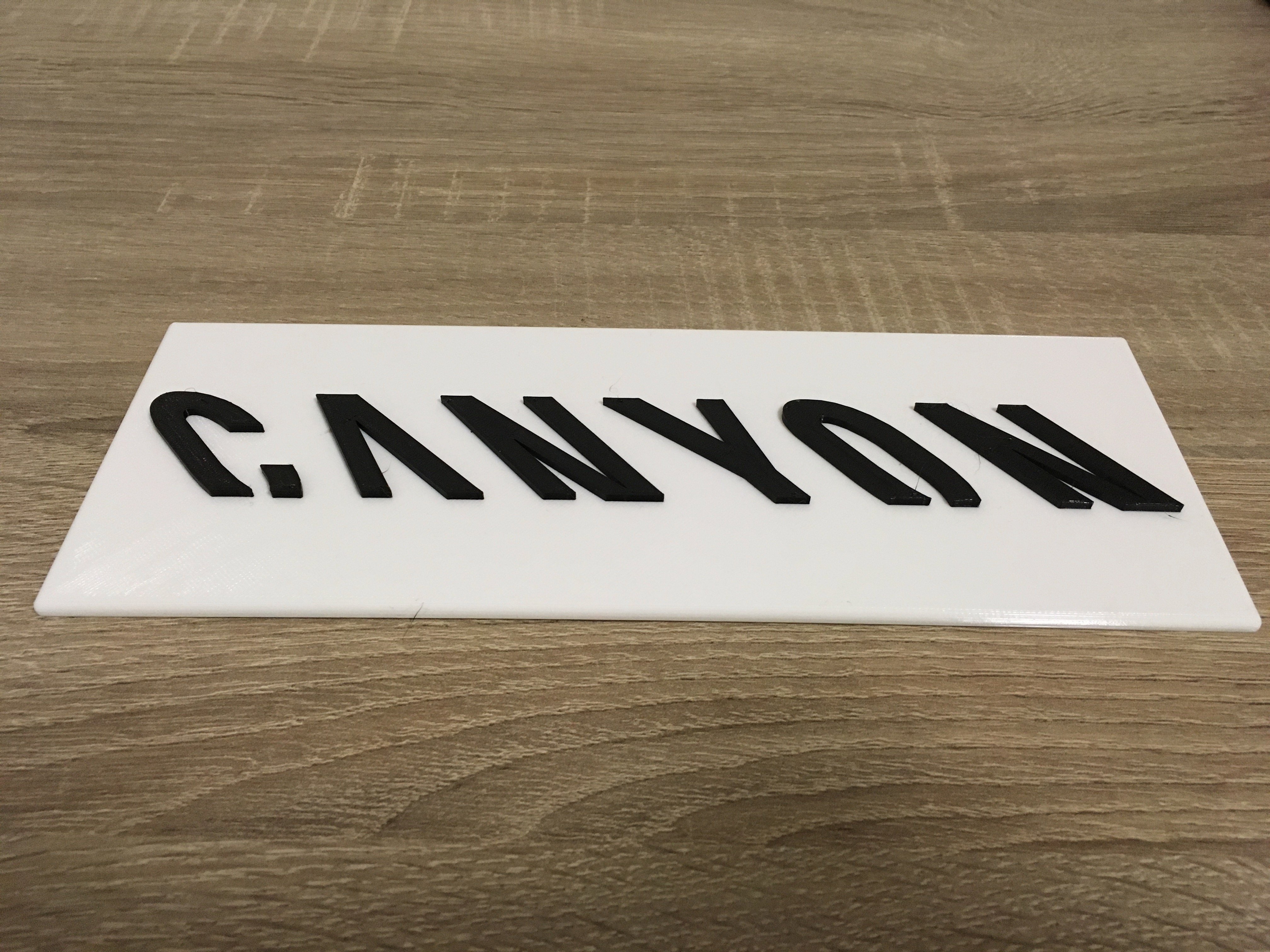 Canyon logo by Tomaskutta | Download free STL model | Printables.com