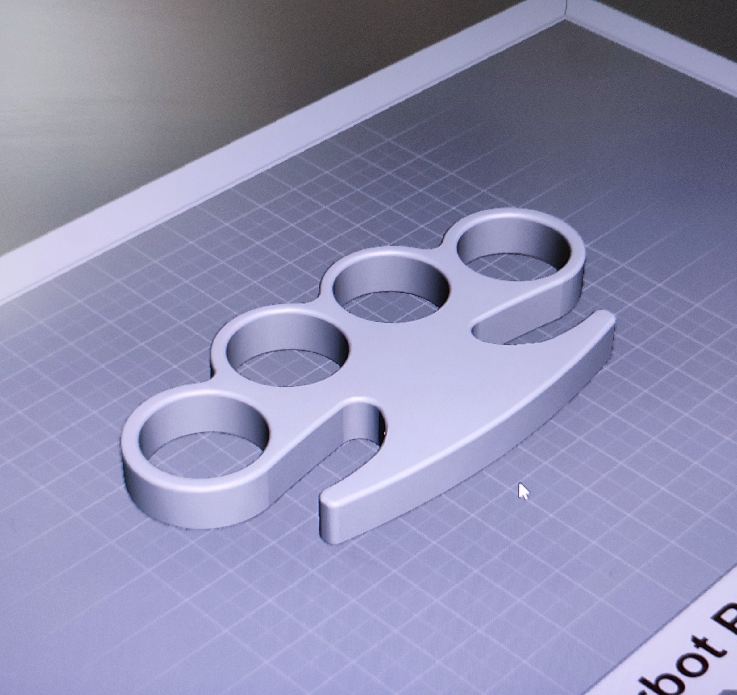 Knuckle duster (boxer) by Slabe_zune | Download free STL model ...