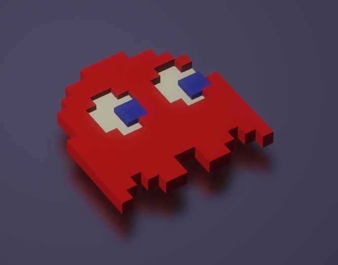 PAC-MAN-ghost by 3D moDEl | Download free STL model | Printables.com