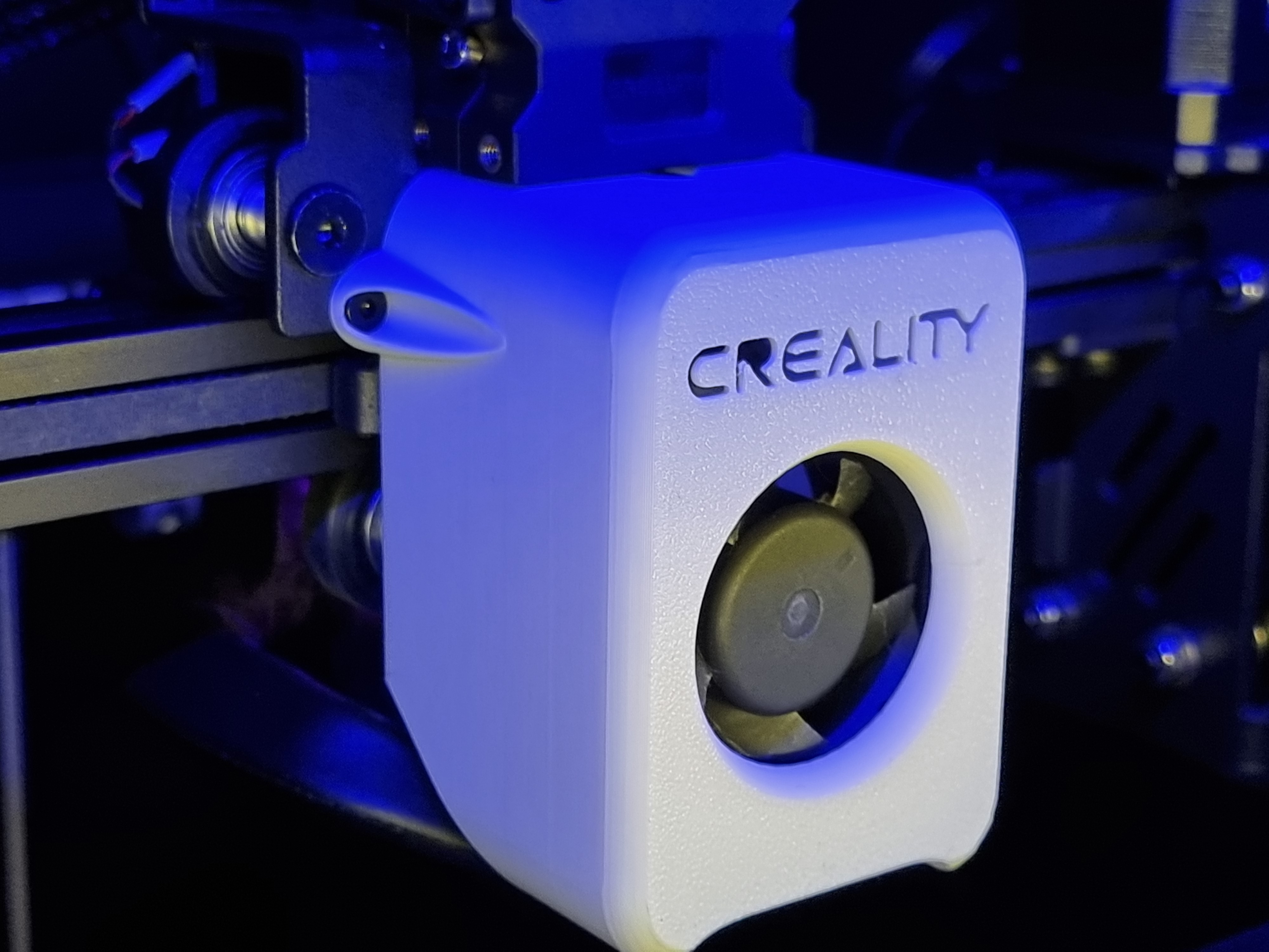 Creality Ender 5 s1 shroud for standard 10mm and 20mm fan mod por ...