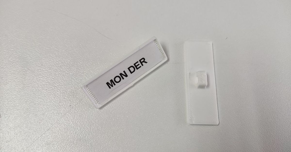 Parametric label tag for labeling cable (with freecad) by amartinsouto ...