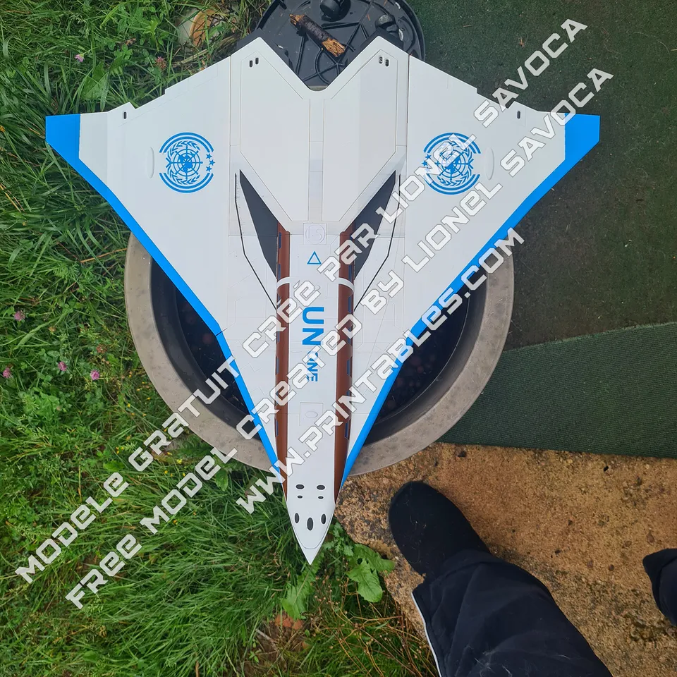 UN One From THE EXPANSE TV show - 1:100 Scale by Lionel SAVOCA | Download free STL model ...