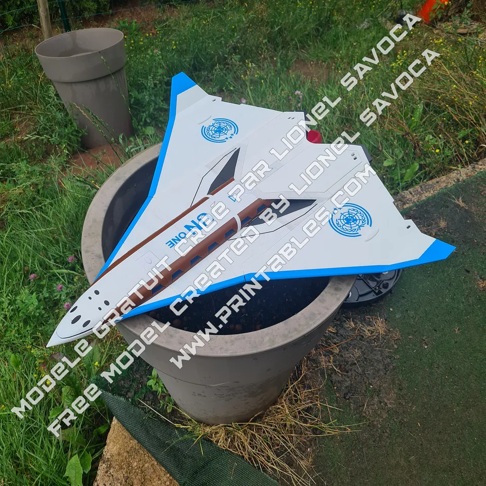 UN One From THE EXPANSE TV show - 1:100 Scale by Lionel SAVOCA | Download free STL model ...