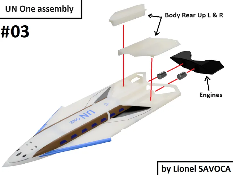 UN One From THE EXPANSE TV show - 1:100 Scale por Lionel SAVOCA ...