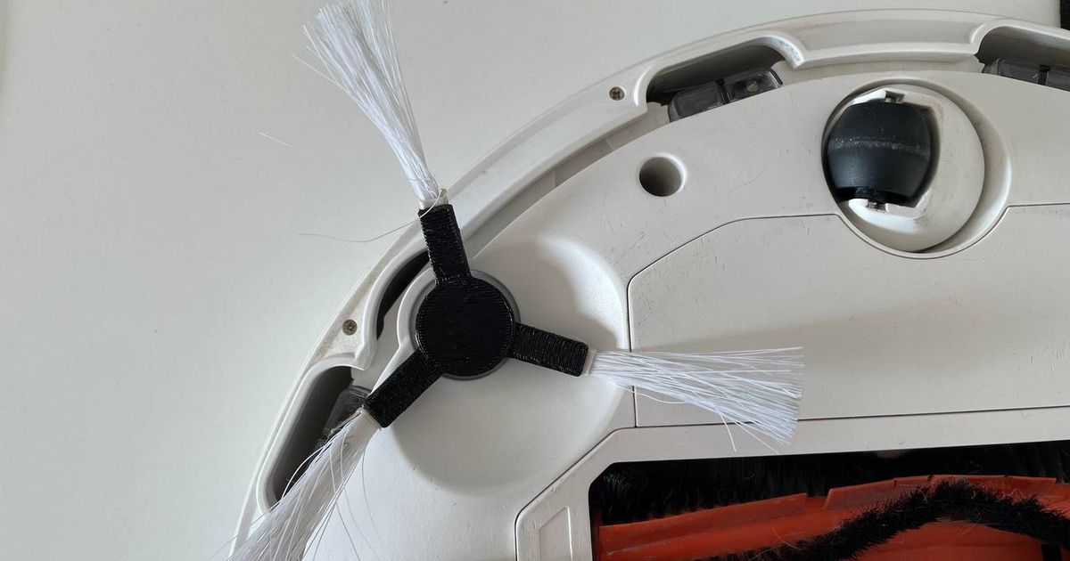 Xiaomi Vacuum Mop P side brush mount by Andrew Ushakov | Download free ...