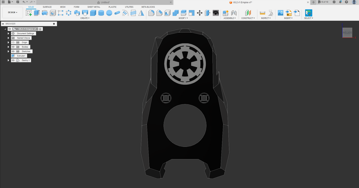 Voron V0.2 R1 Stealth Burner Custom StarWars Edition! by driftrotor ...