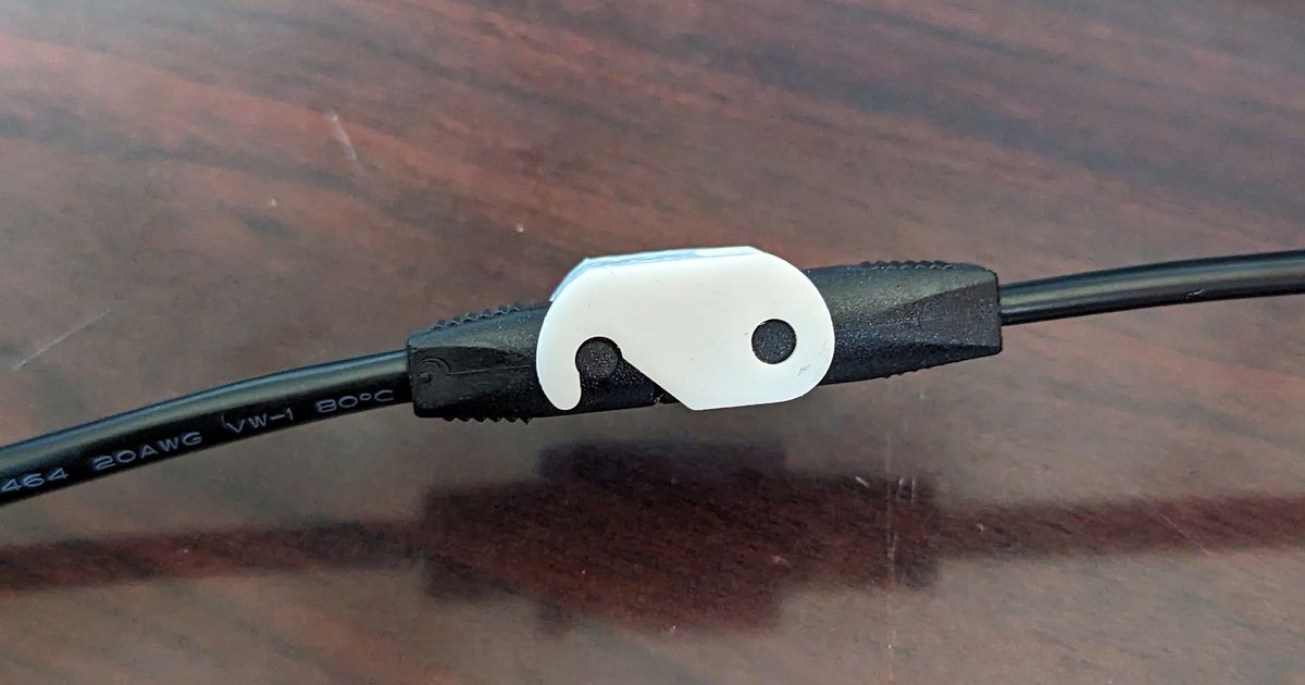 Power Recliner Power Connector Retainer Clip (2 Pin Din) by THE NOG ...