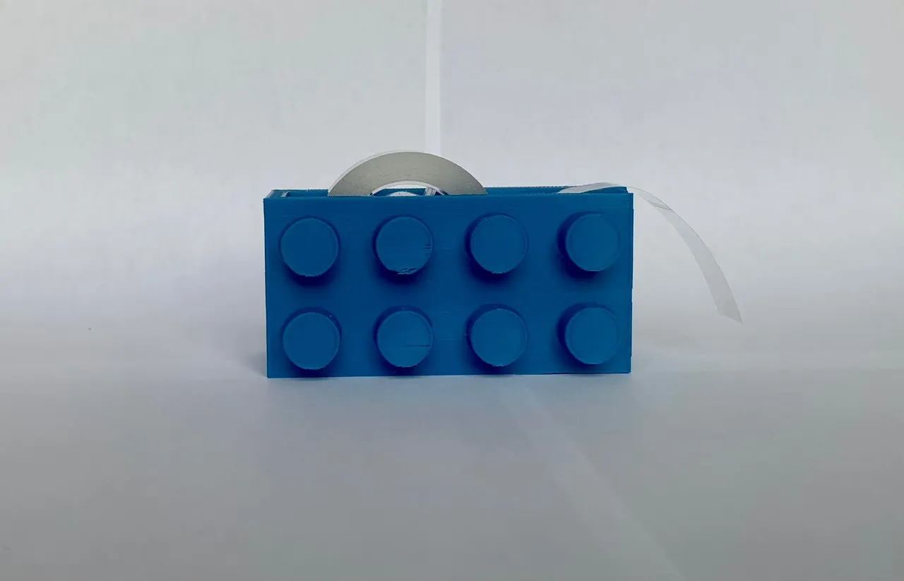 LEGO Brick Tape Dispenser by hugz-aventures | Download free STL model ...