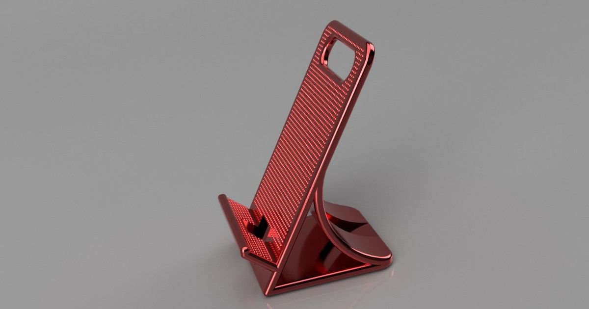 Phone Stand by tyler | Download free STL model | Printables.com