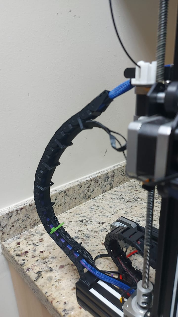 Ender 3 Cable Chain Link Cover with Clip by Wagner Lima | Download free ...