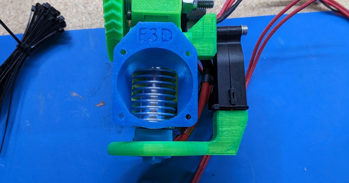 5015 mount for Prusa i3 Rework by Lounix | Download free STL model ...