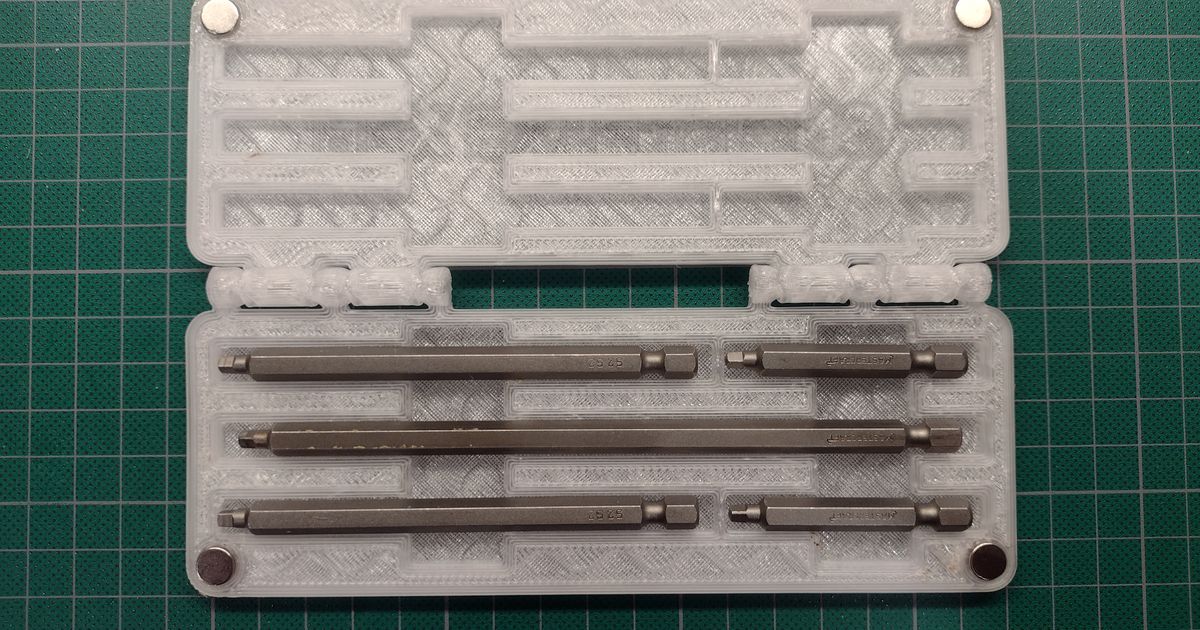 Hex Bit Extension Case by southbaygsr | Download free STL model ...