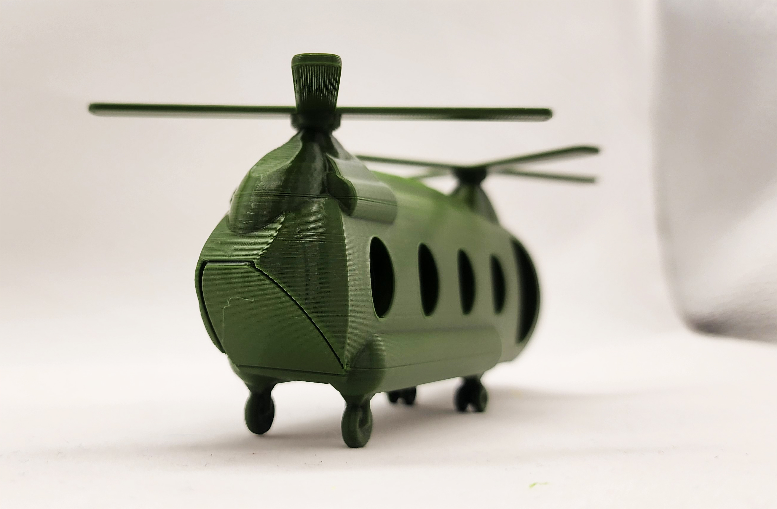 Chinook Helicopter - No Supports - Print in Place by Triple G Workshop ...