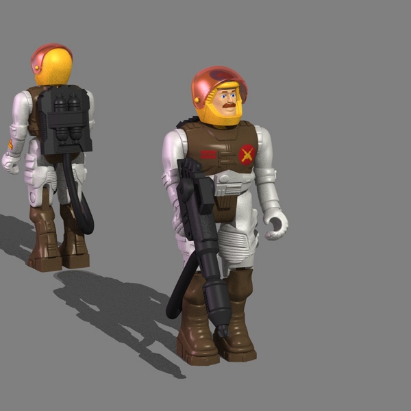 STARCOM: Capt. Rick Ruffing by Ruffy | Download free STL model ...