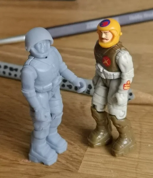 STARCOM: Capt. Rick Ruffing by Ruffy | Download free STL model ...